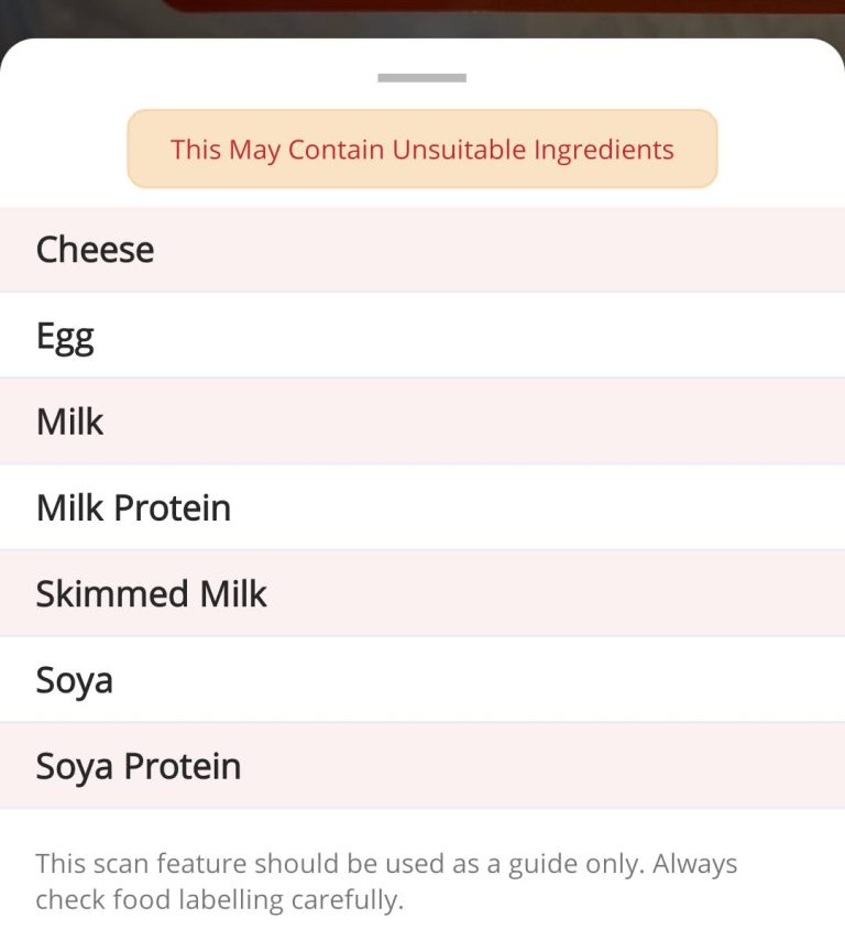 Introducing: Food Label Scanning – Mealeez